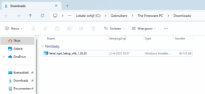 VeraCrypt Win 11 - The Freeware PC